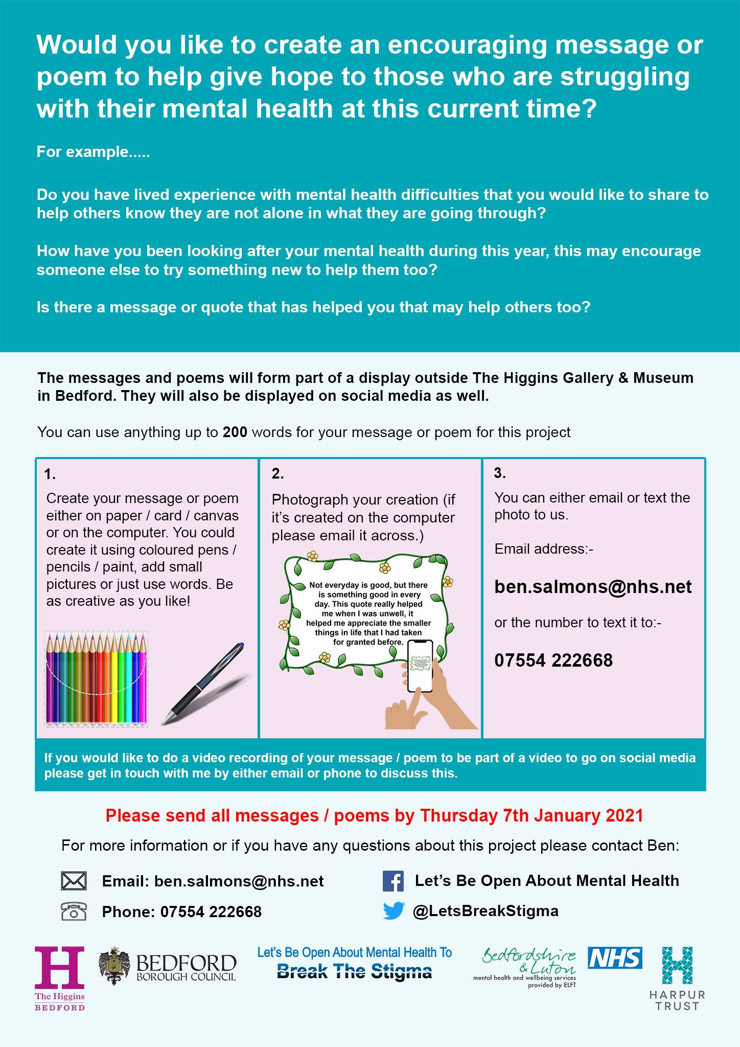 Break the Stigma Display